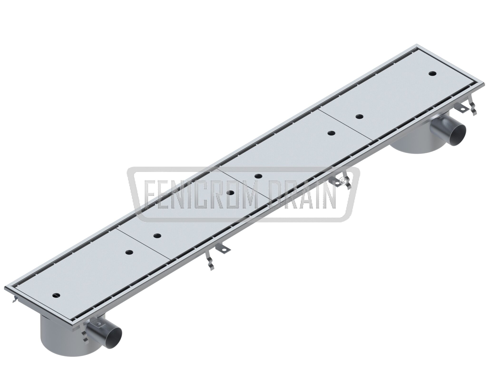 Stainless steel trench drains - Fenicrom Stainless Steel Drains