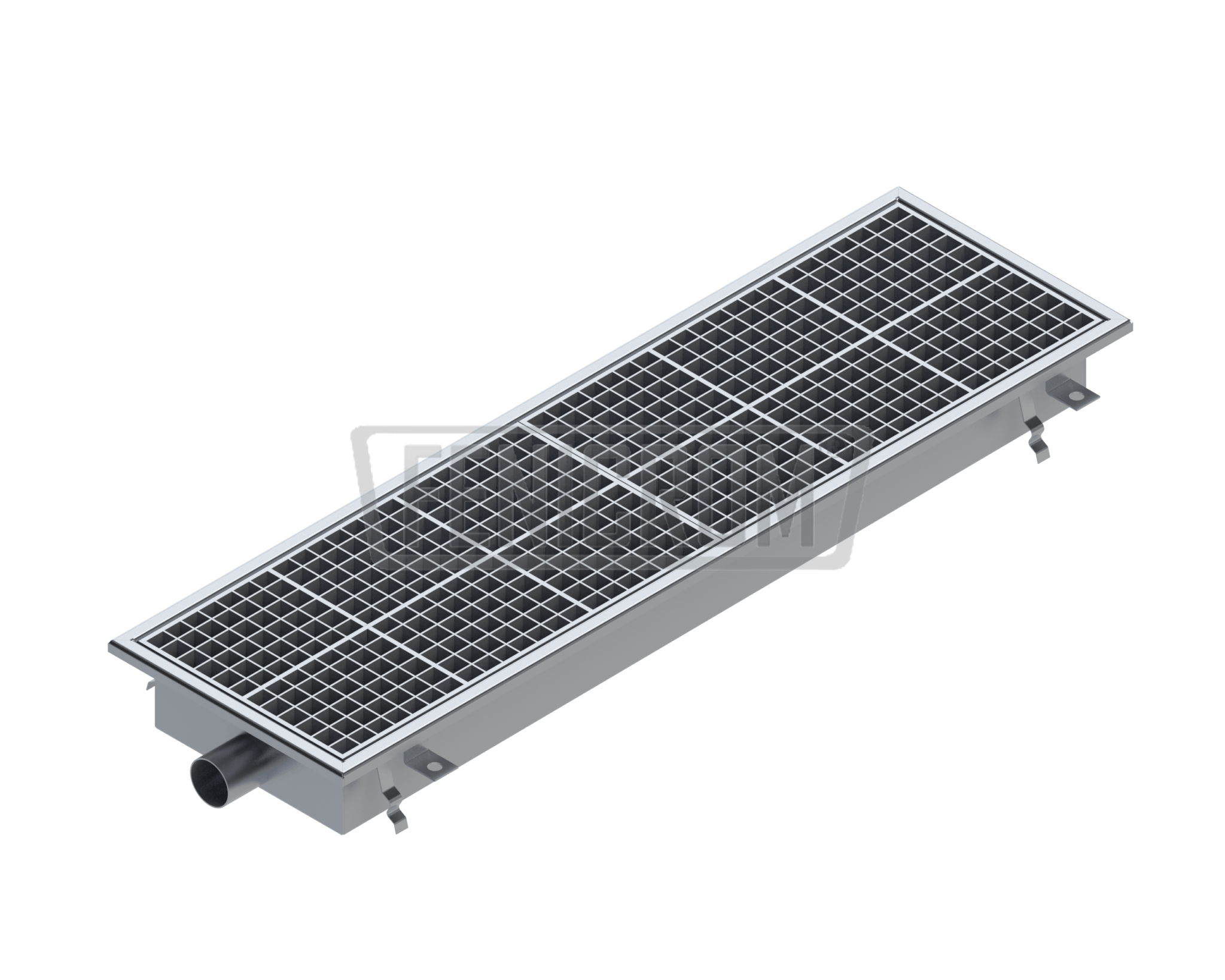 Stainless steel trench drains - Fenicrom Stainless Steel Drains