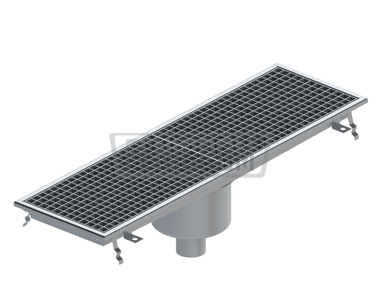 Stainless steel trench drains - Fenicrom Stainless Steel Drains